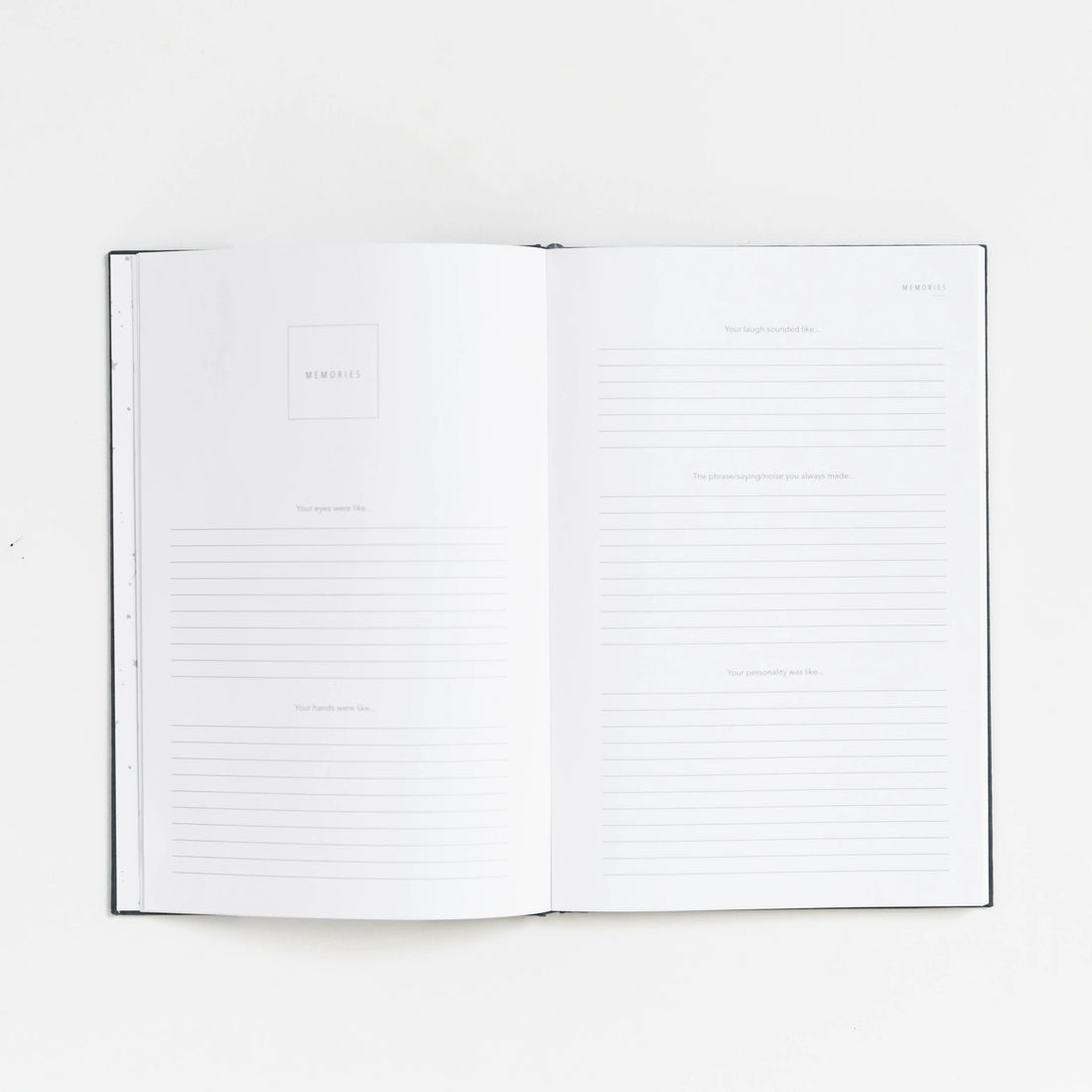 Honoring My Loved One: A Remembrance Journal (Deep Blue) – Promptly ...