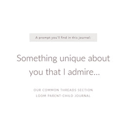 Our Parent + Child Connection Journal: Spark Creativity, Start Convers ...