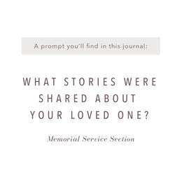 Honoring My Loved One: A Remembrance Journal (Deep Blue) – Promptly ...