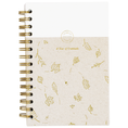 Gratitude Journal - Gold Leaf Linen – Promptly Journals