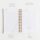 Gratitude Journal - Gold Leaf Linen – Promptly Journals